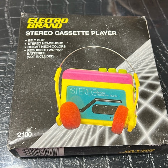 Electro Brand | Other | Electro Brand Stereo Cassette Player Vintage ...